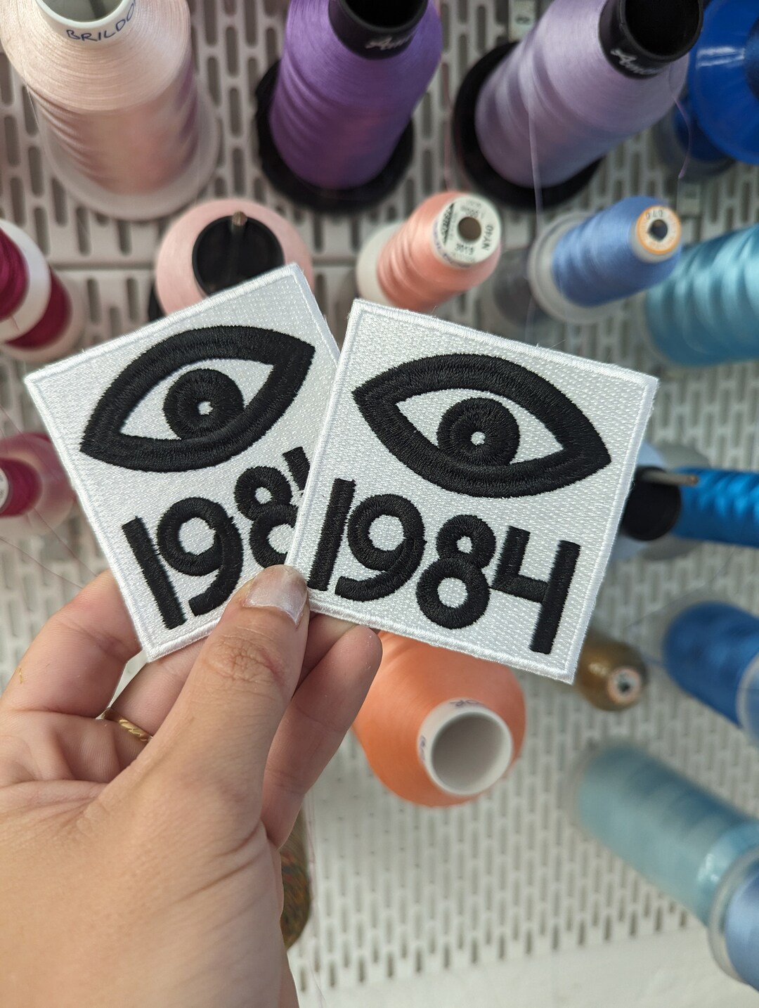 Vintage 1984 George Orwell Embroidered Patch. to Sew or Iron - Etsy UK