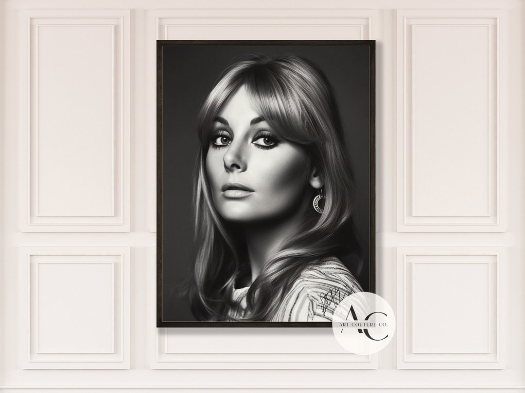 Sharon Tate Poster Retro Hollywood Wall Art Original - Etsy
