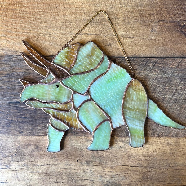 Dinosaur Suncatcher - Etsy