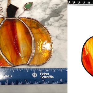 Handmade Pumpkin Suncatchers, Perfect for Fall - Etsy