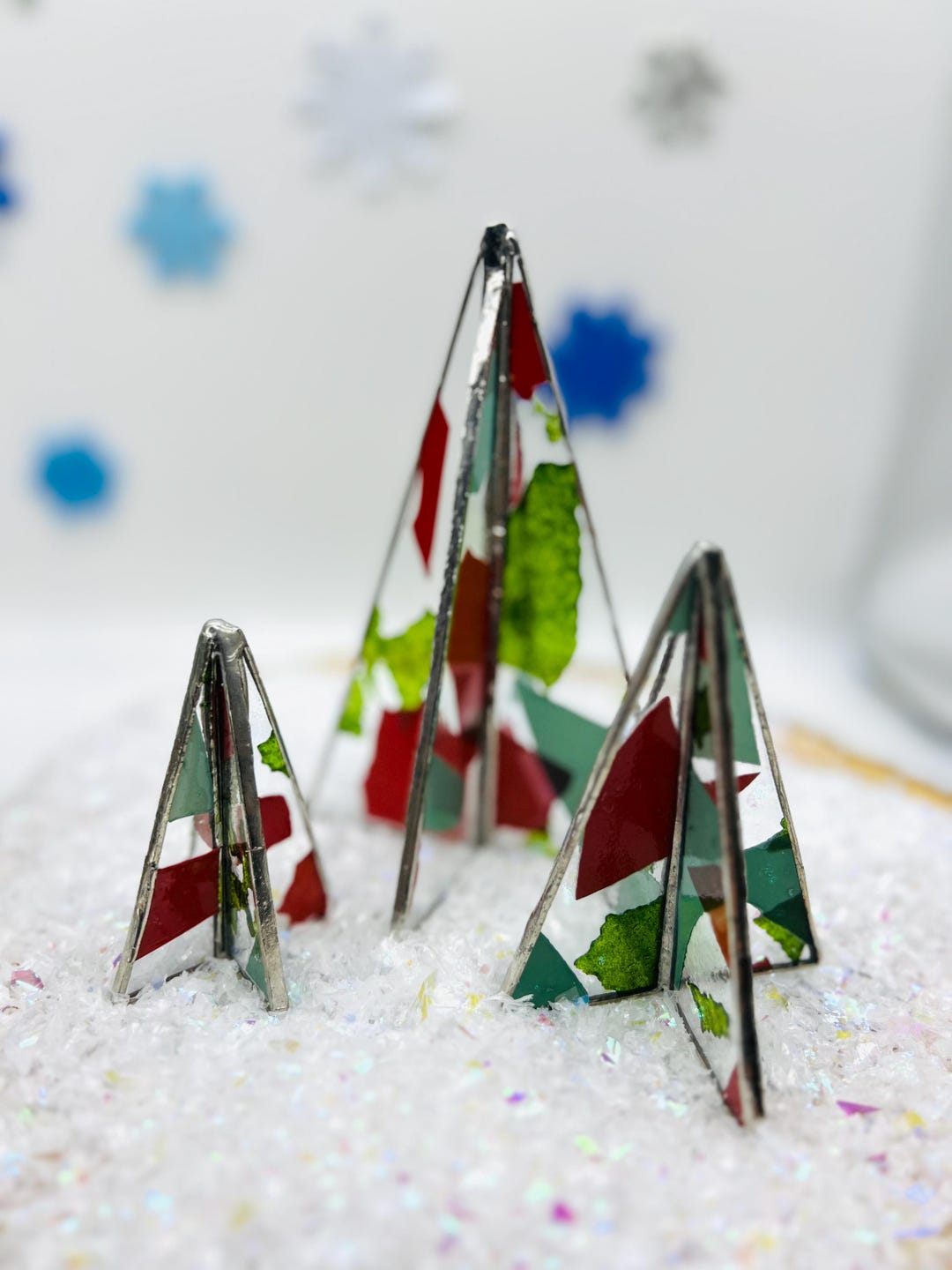 Modern Tabletop Handmade Christmas Tree Tabletop Home Decor - Etsy