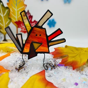 Handmade Silly Turkey Suncatchers, Perfect for Any Occasion - Etsy