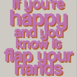 Flap Your Hands! - Etsy