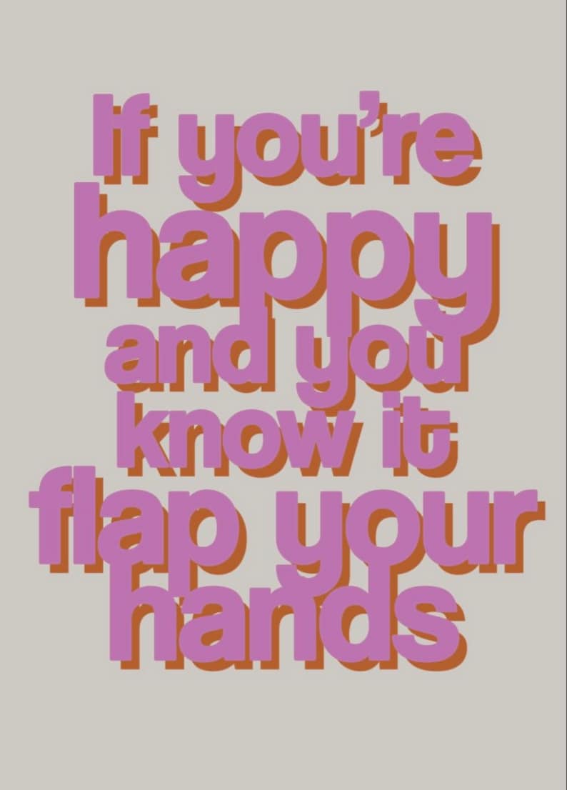 Flap Your Hands! - Etsy