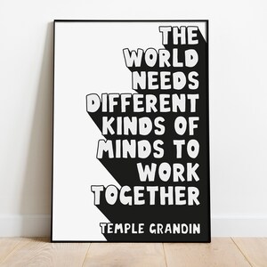 Temple Grandin Poster - Etsy