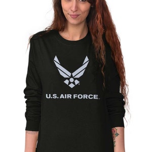 USAF American Official Air Force Logo Gift Long Sleeve Tshirt for Men ...