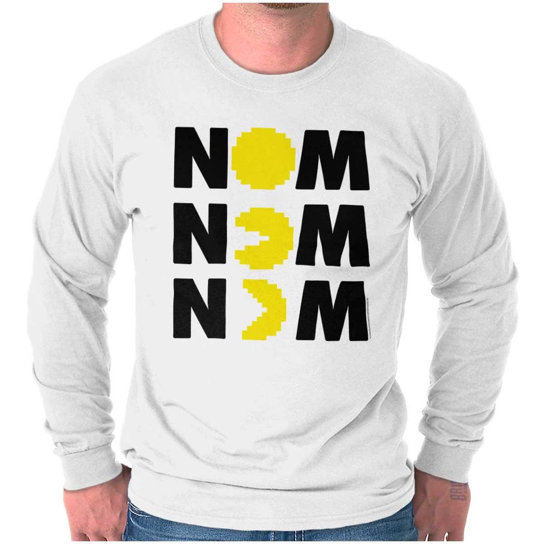 Retro Games Vintage Pac-man Gift Long Sleeve Tshirt for Men or Women - Etsy