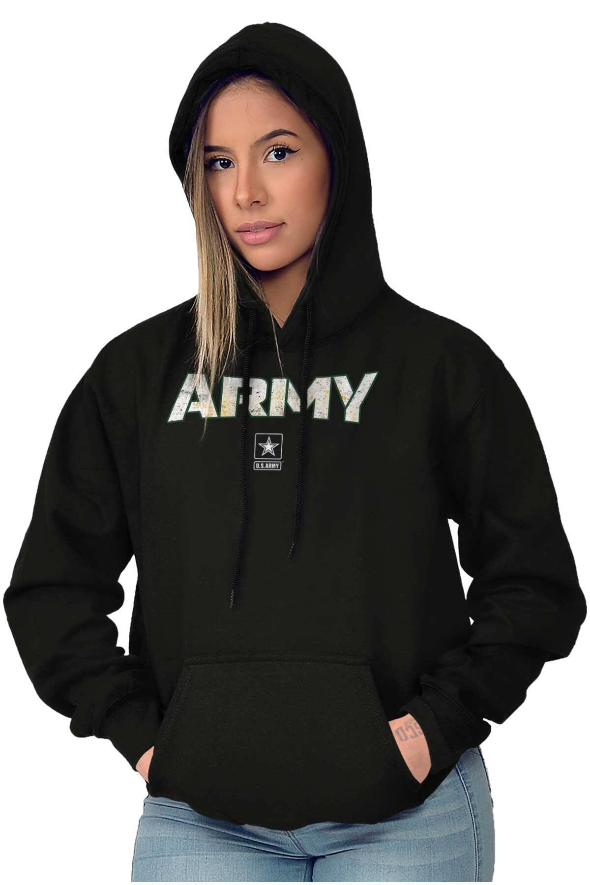 Cool US Army Logo USAF Military Armed Forces Hoodie Hooded Sweatshirt ...