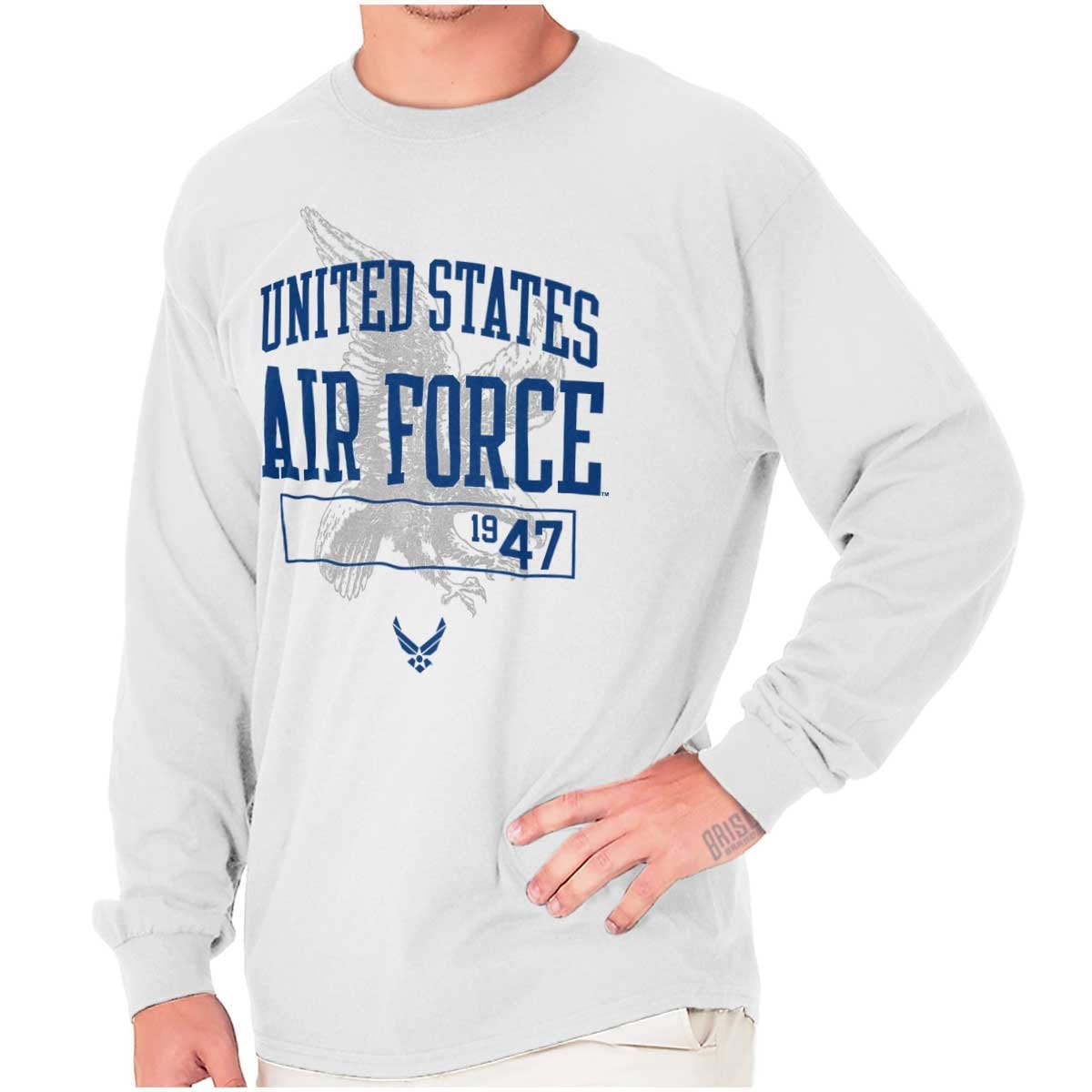 United States Air Force USAF Military Gift Long Sleeve Tshirt for Men ...