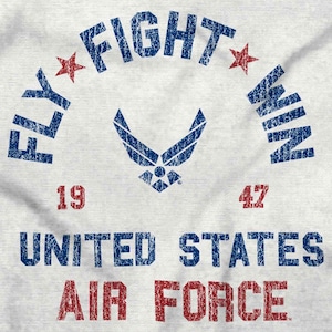 Fly Fight Win United States Air Force USAF Hoodie Hooded Sweatshirt Men ...