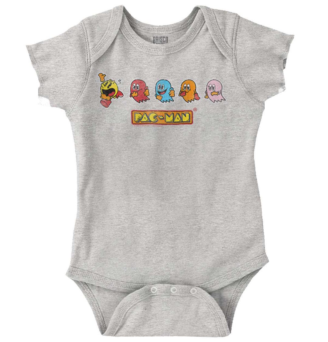 Original PACMAN Arcade Gaming Video Game Newborn Baby Boy Girl Infant ...