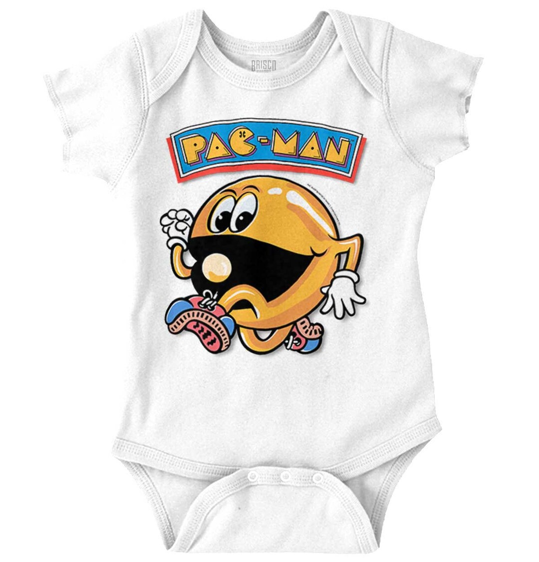 Throwback Pac-man Video Game Newborn Baby Boy Girl Infant Romper - Etsy
