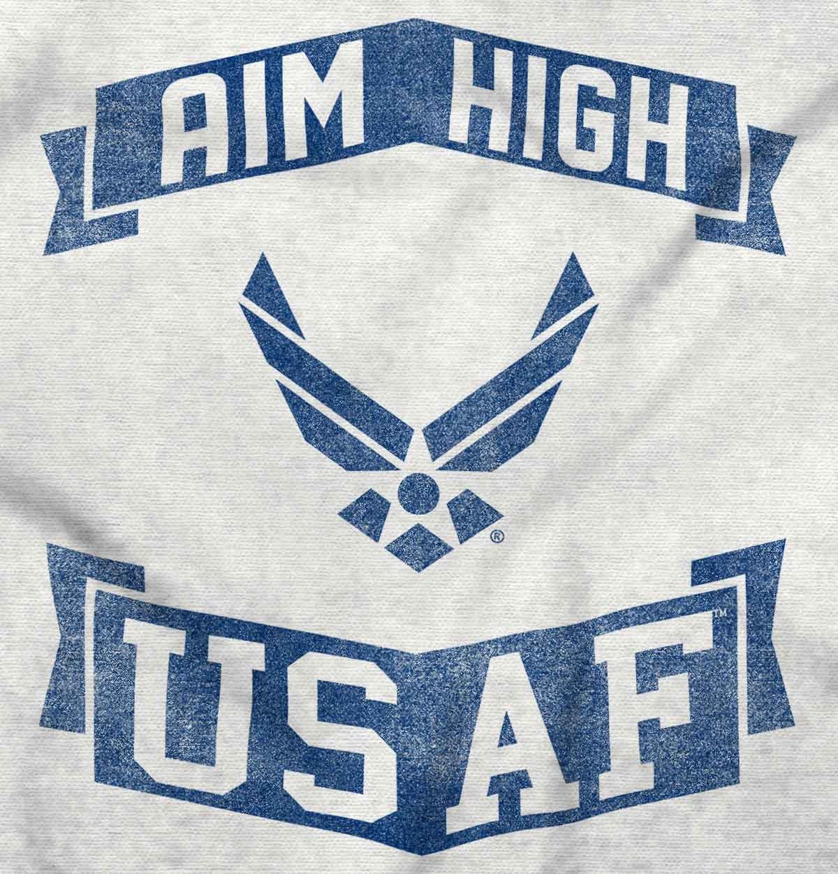 Aim High USAF Air Force Military Jet Pilot Hoodie Hooded Sweatshirt Men ...