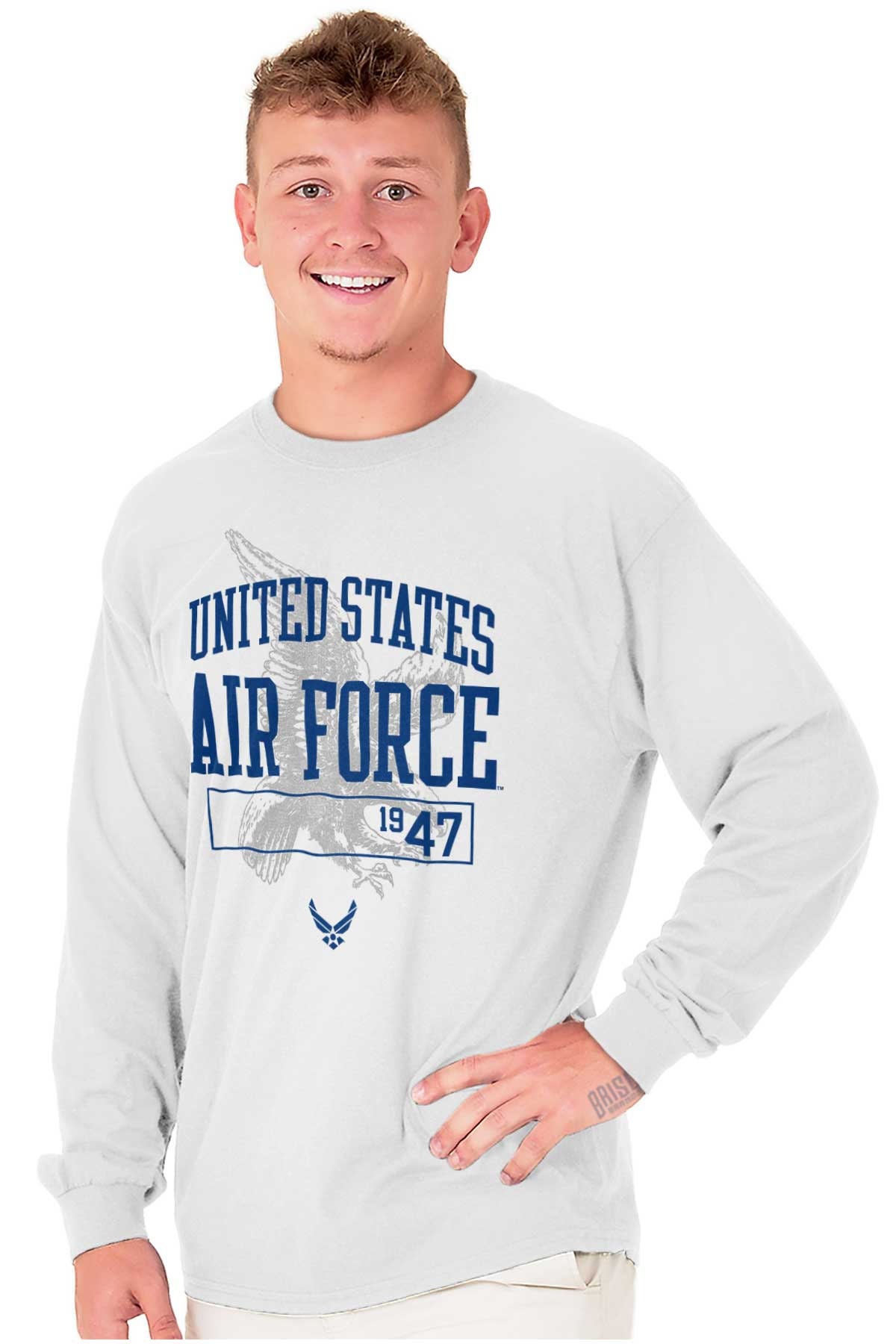 United States Air Force USAF Military Gift Long Sleeve Tshirt for Men ...