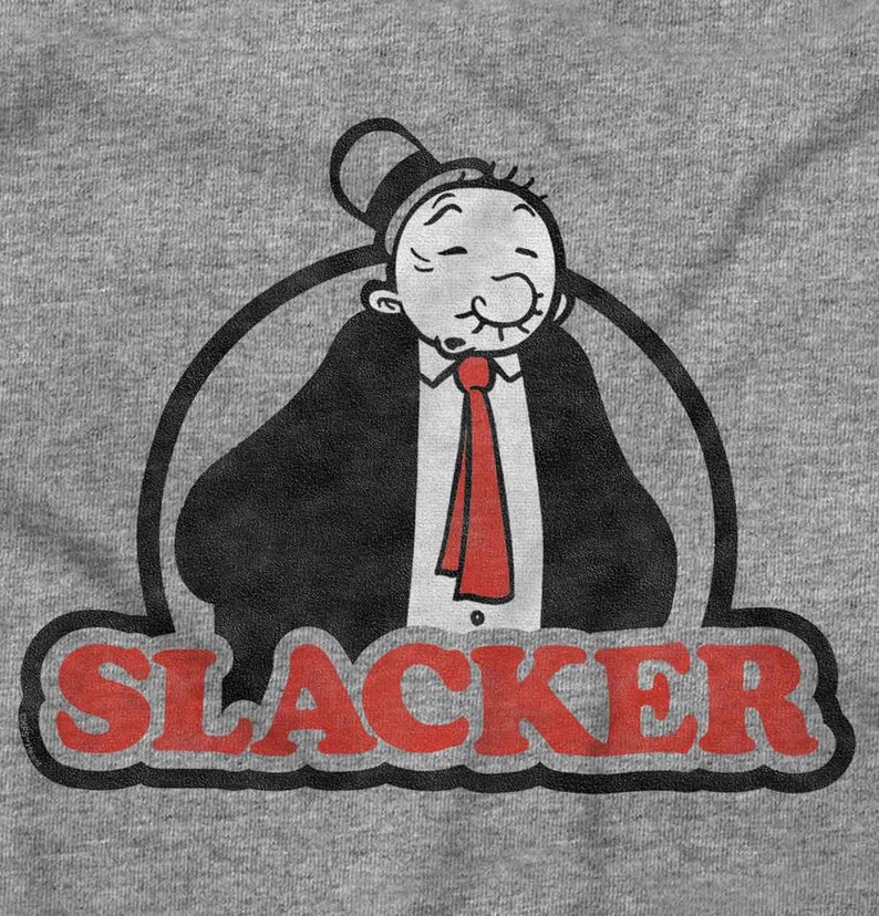 Slacker Funny Lazy Wimpy Popeye Workout Gift Long Sleeve Tshirt for Men ...