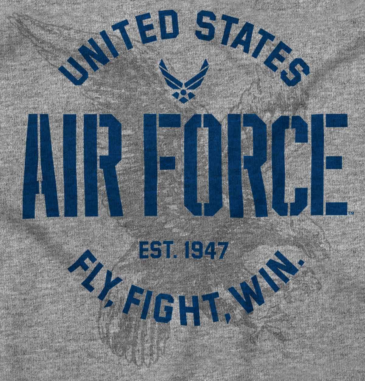 USAF Fly Fight Win US Military Air Force Hoodie Hooded Sweatshirt Men ...