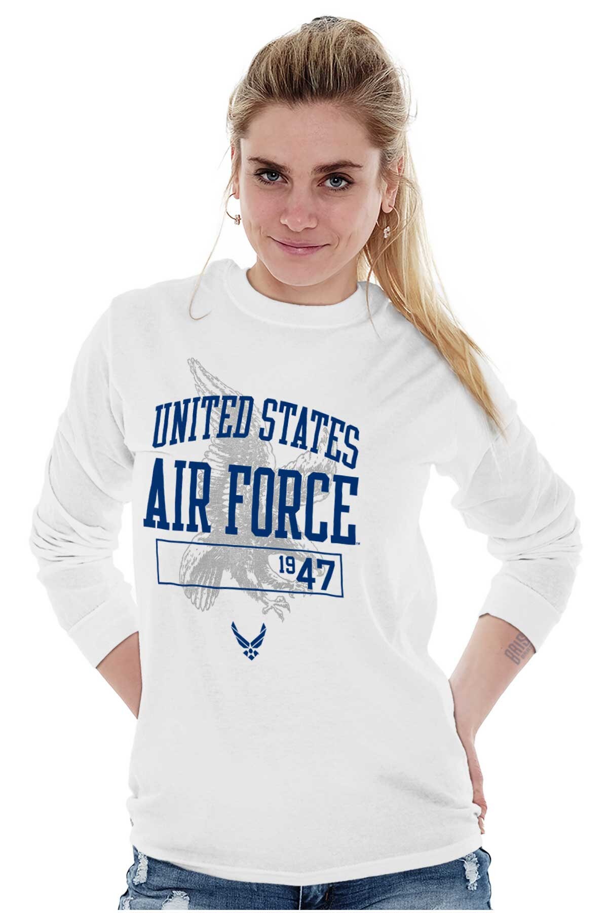 United States Air Force USAF Military Gift Long Sleeve Tshirt for Men ...