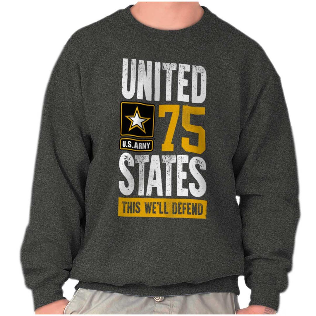 United States Army Logo This We'll Defend Womens or Mens Crewneck ...