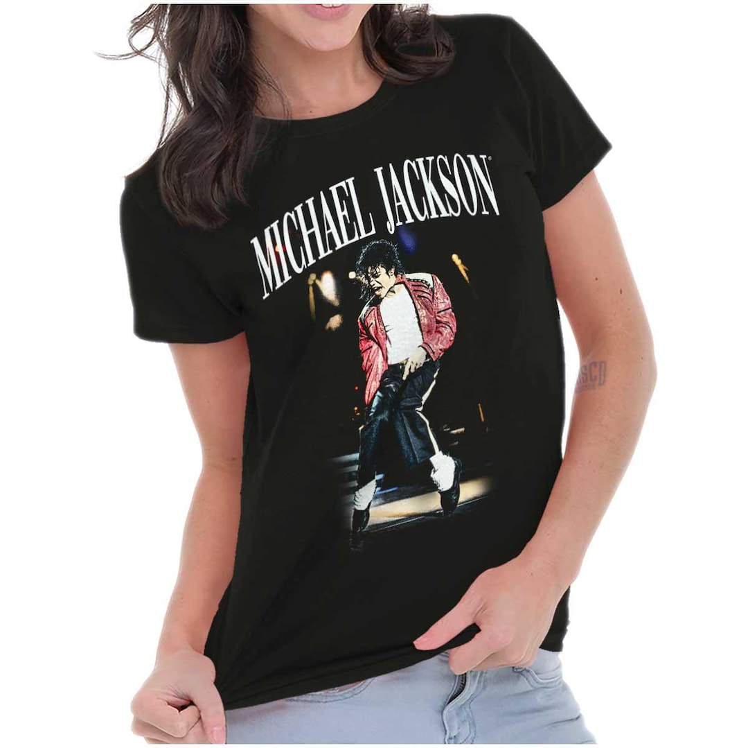 Michael Jackson Thriller Toe Stand Dance Graphic T Shirts for Women T ...