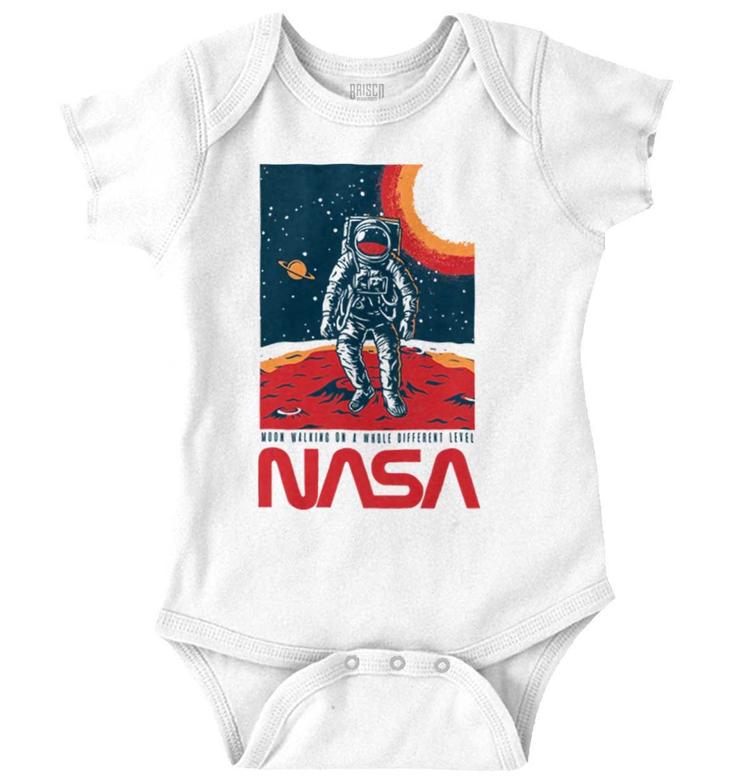 NASA Astronaut Spaceman Man on the Moon Gift Newborn Baby Boy Girl ...