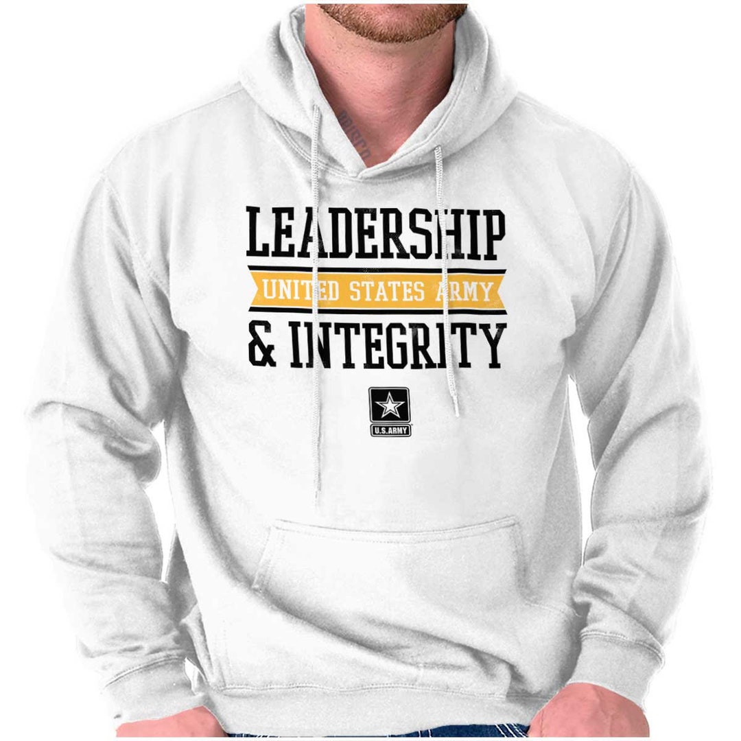 United States Army Integrity Proud Military Hoodie Hooded Sweatshirt ...