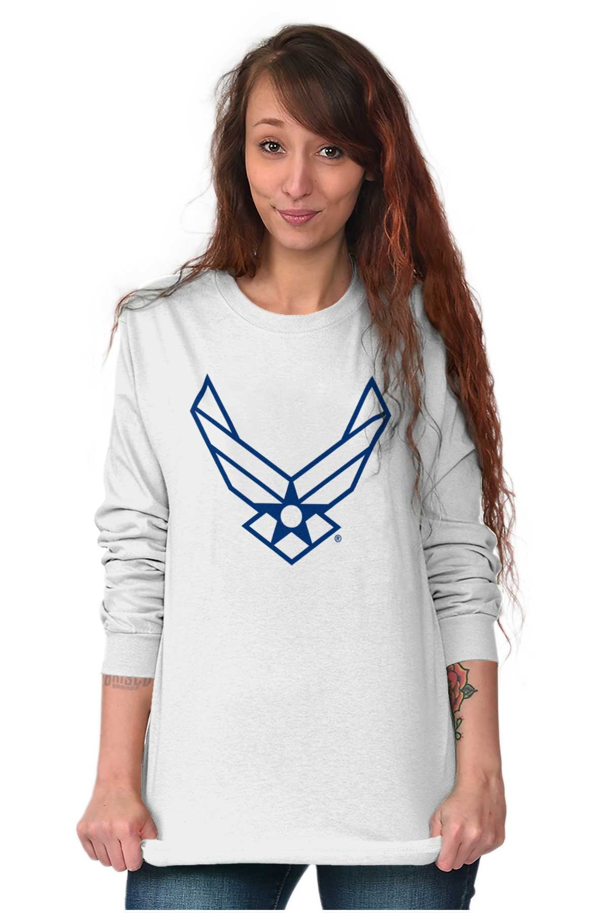American USAF US Air Force Military Service Long Sleeve Tshirt for Men ...