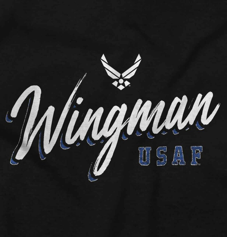 US Air Force Wingman USAF Military Pilot Mens Crewneck Sweatshirt ...