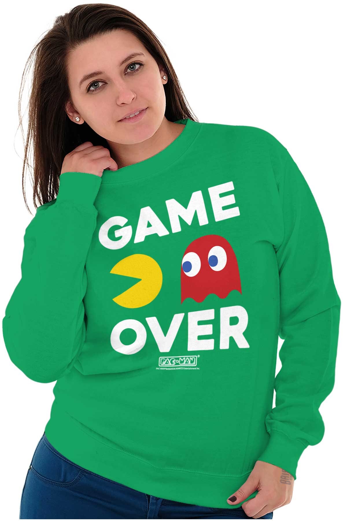 PACMAN Game Over Blinky Ghost Vintage Gaming Womens or Mens - Etsy