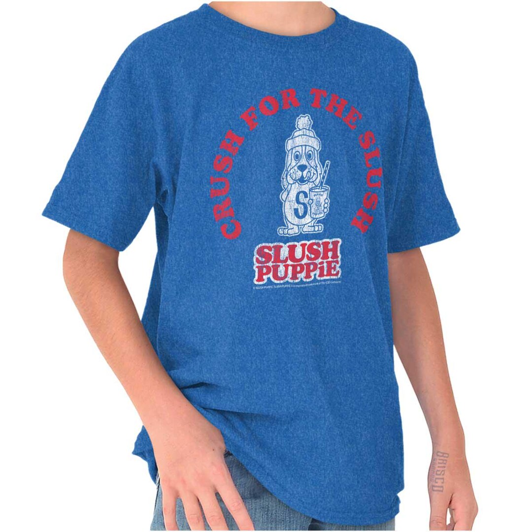 Vintage Slush Puppie Brand Retro Dog Cartoon Youth Crewneck T Shirts ...