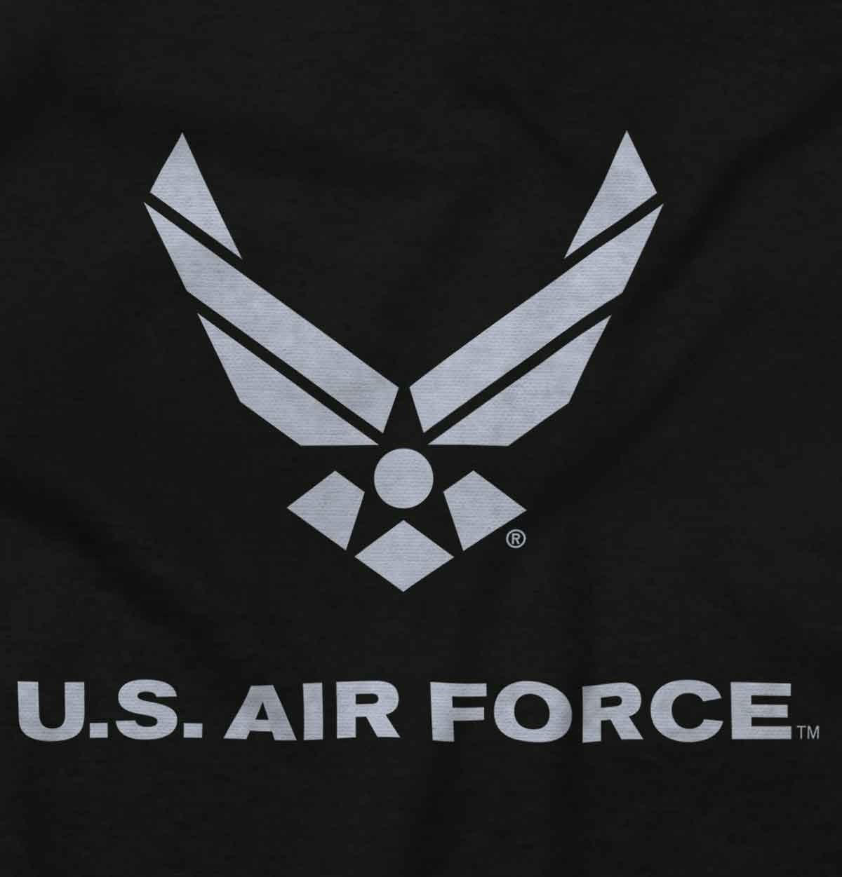 USAF American Official Air Force Logo Gift Long Sleeve Tshirt for Men ...
