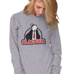 Slacker Funny Lazy Wimpy Popeye Workout Gift Long Sleeve Tshirt for Men ...