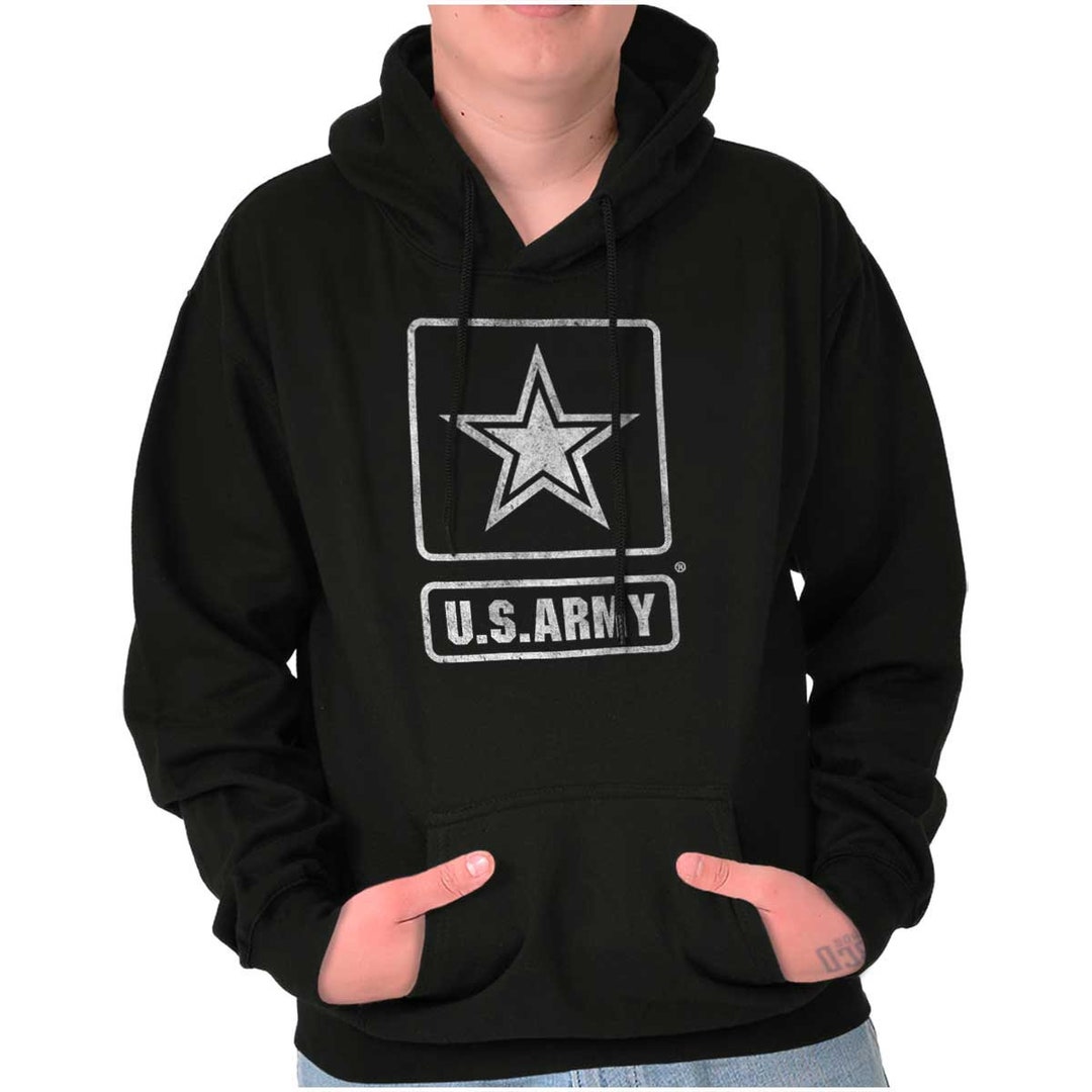 Cool US Army Logo Armed Forces Military USA Hoodie Hooded Sweatshirt ...