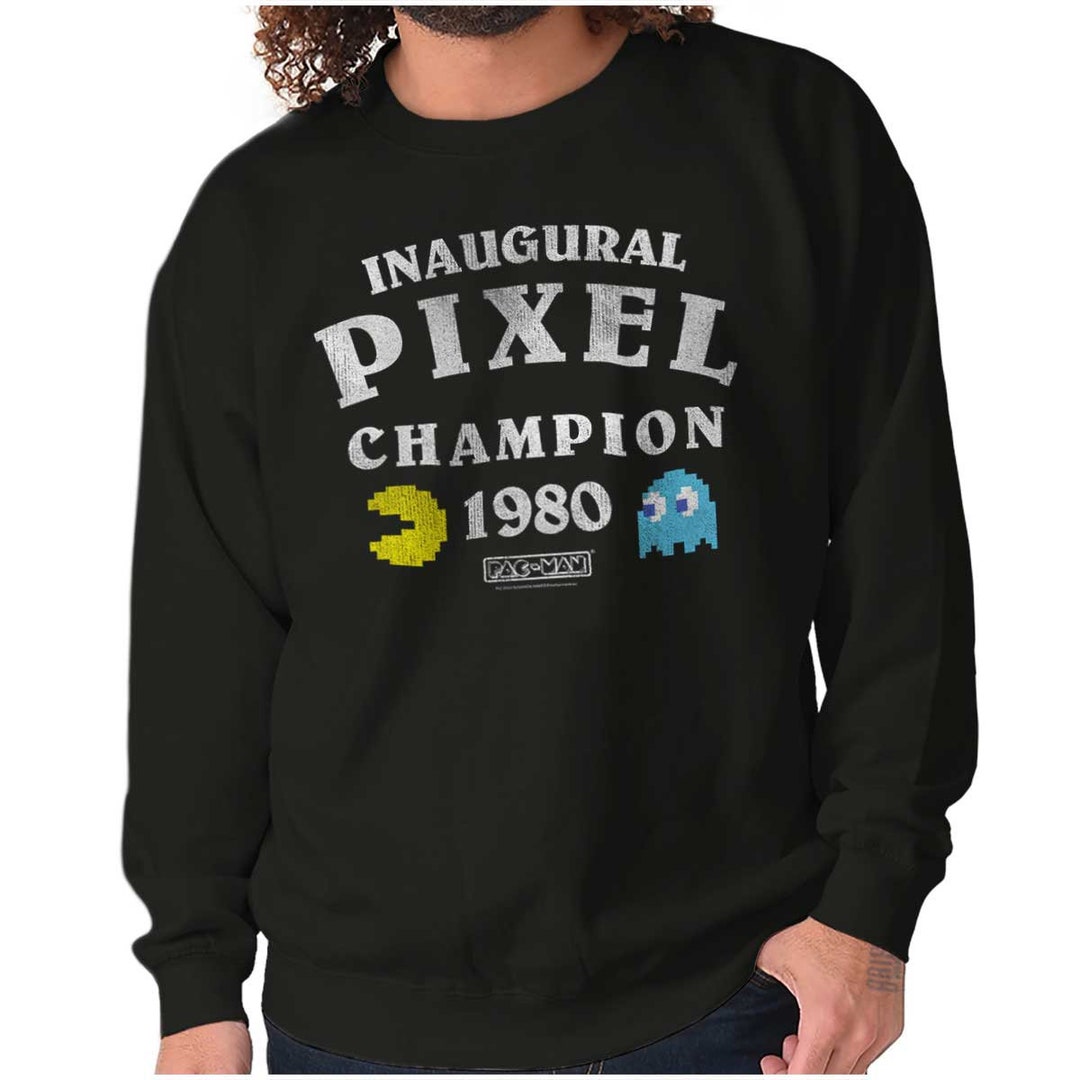 80s Throwback Games Pac-man Gift Womens or Mens Crewneck Sweatshirt - Etsy