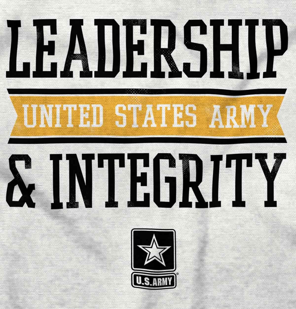 United States Army Integrity Proud Military Long Sleeve Tshirt for Men ...