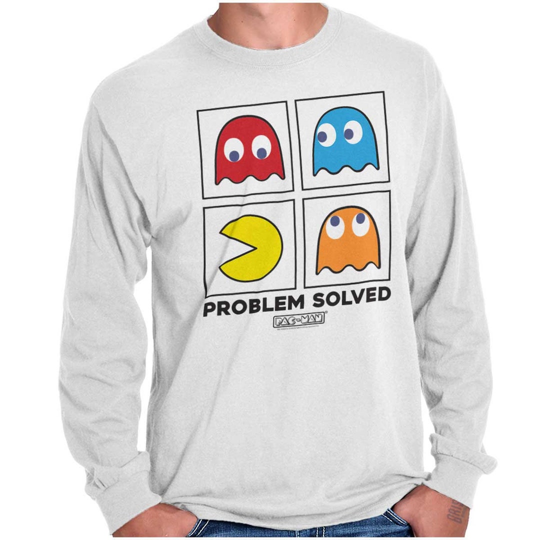 Vintage Pac-man 80s Retro Gamer Long Sleeve Tshirt for Men or Women - Etsy