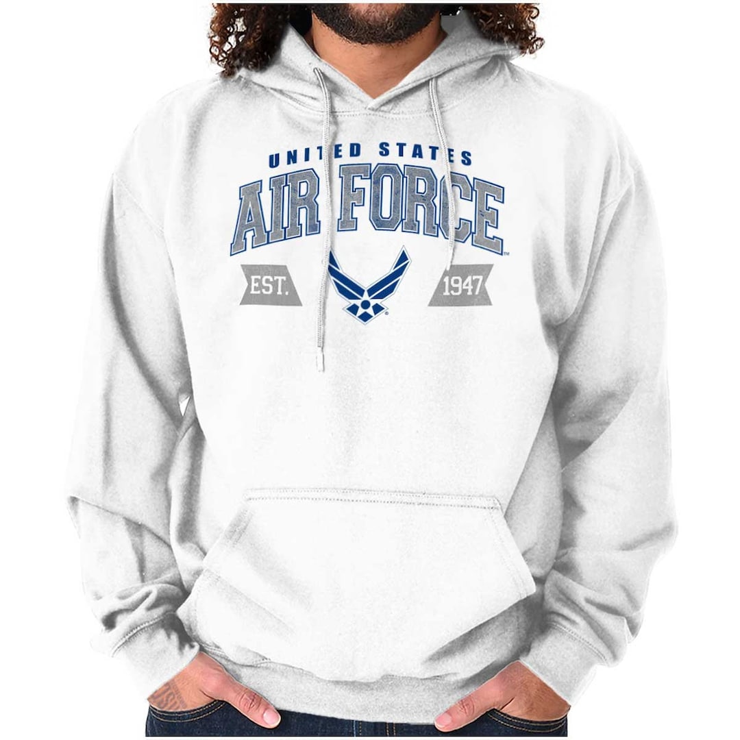 USAF Air Force Athletic American Military Hoodie Hooded Sweatshirt Men ...