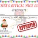 Personalized Printable Nice List Certificate - Etsy