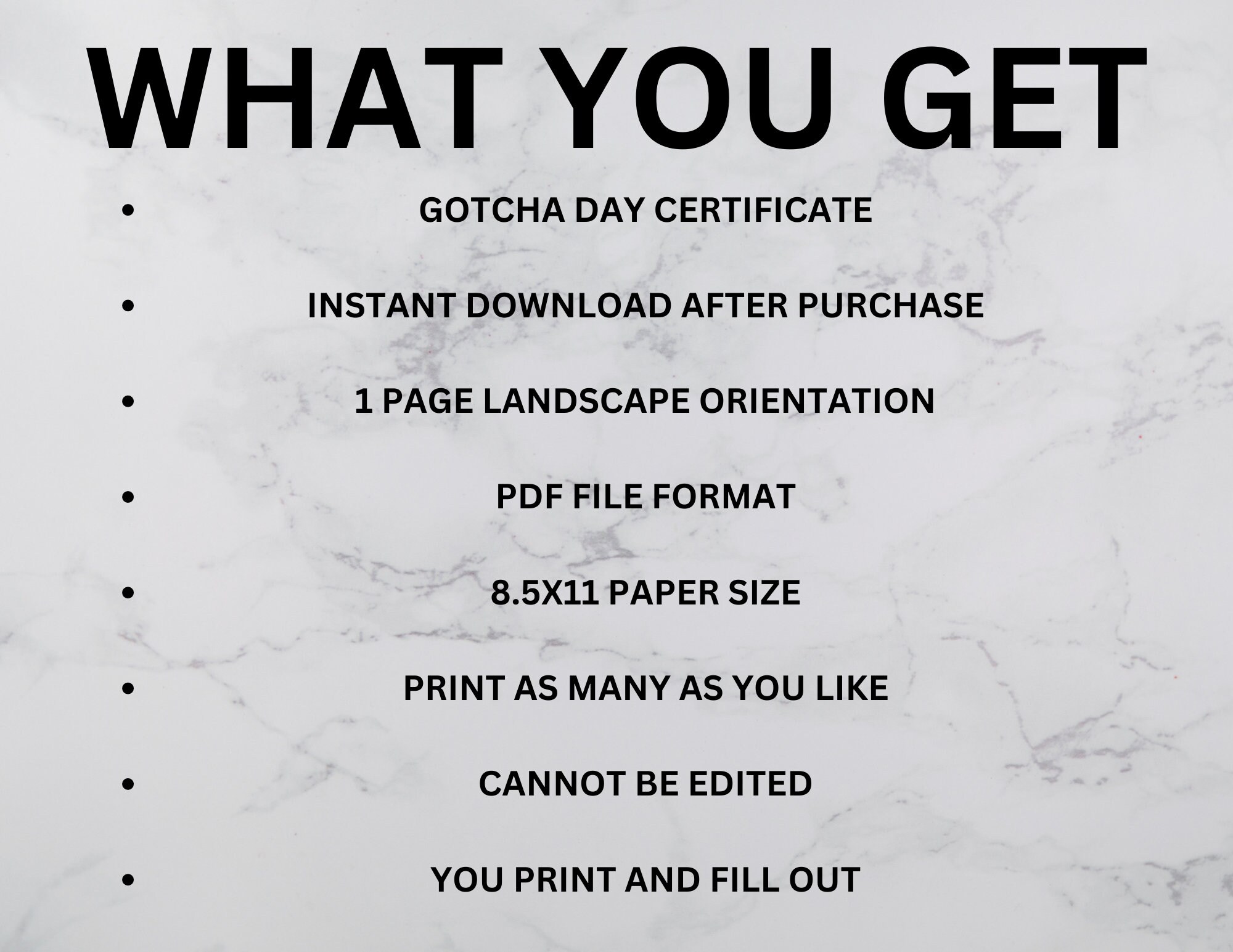 Gotcha Day Certificate, Pet Adoption Certificate, Puppy Adoption, Dog ...