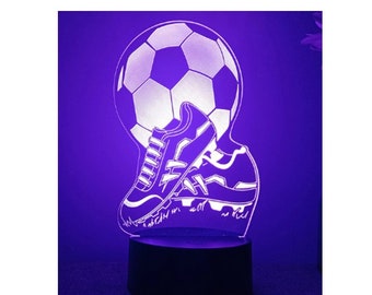 Football Table Lamp - Etsy UK