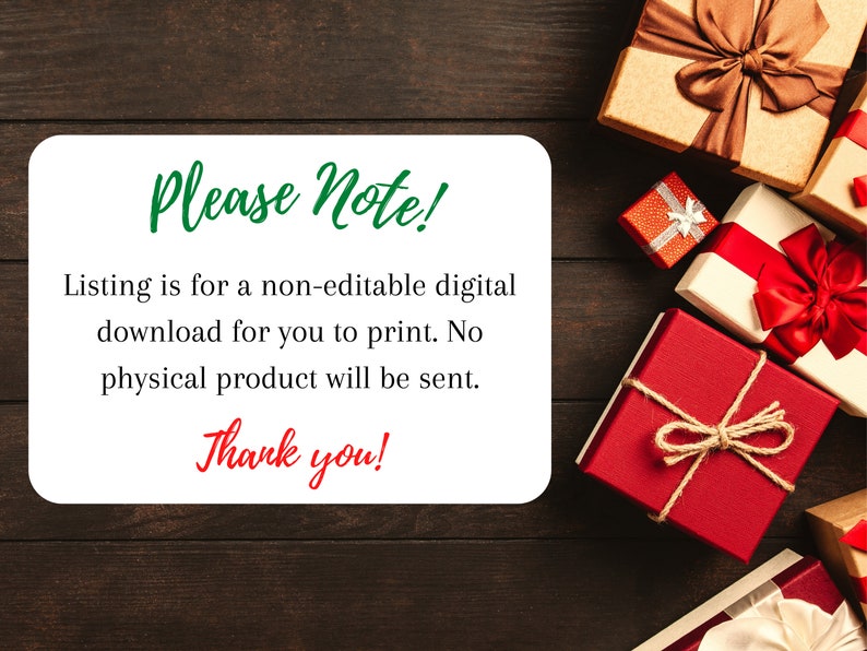 Christmas Candy Grams, Thank You Candy Gram, Holiday Gratitude Candy ...