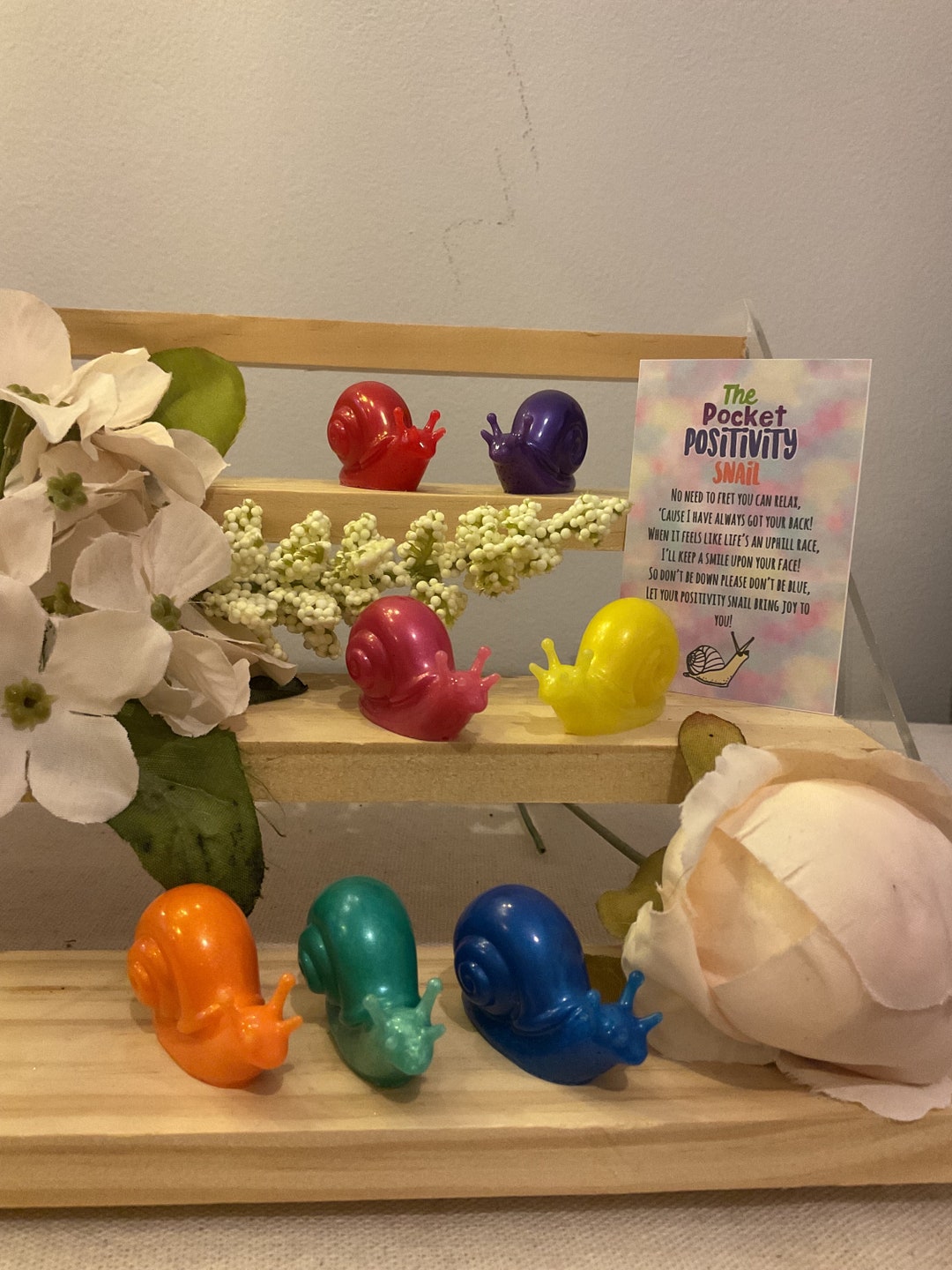 Pocket Positivity Snail, Anxiety Gift, Pocket Hug, Childs Keepsake ...