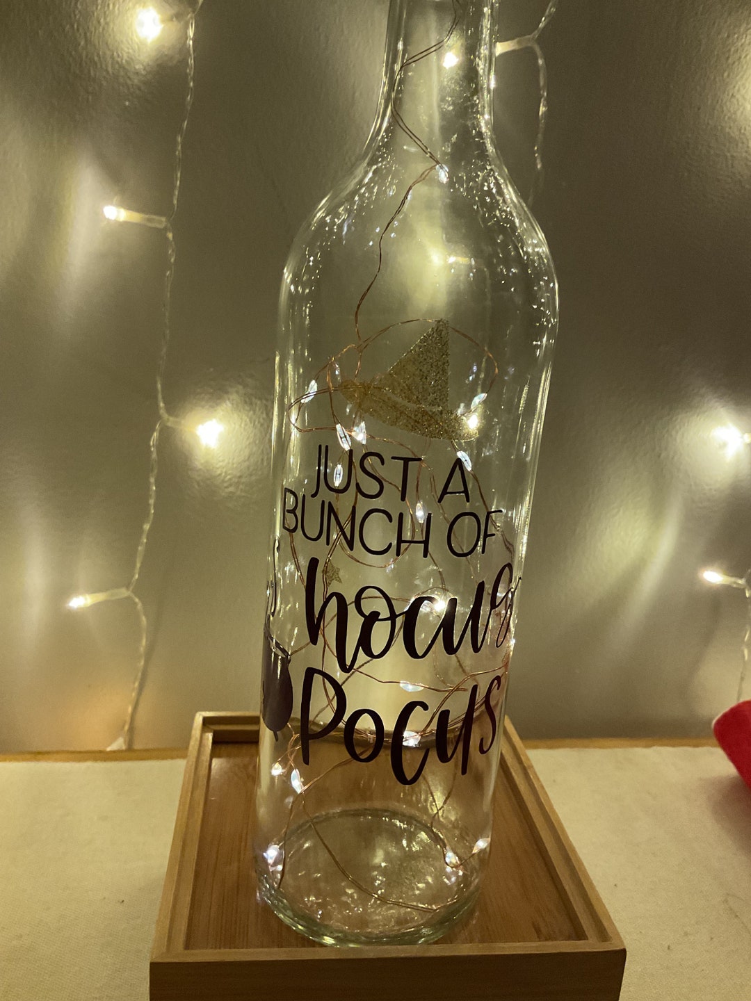 A Bunch of Hocus Pocus LED Light up Bottle - Etsy