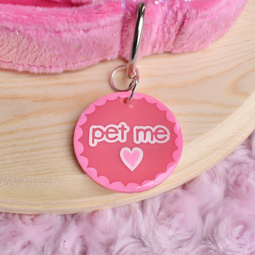 Pet Me Collar Tag | Petplay Cosplay Gear - Etsy