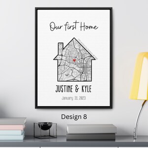 Our First Home, Home Sweet Home, Gift Map Download - New Home, First ...