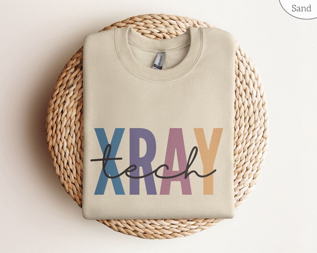 XRAY Tech Sweatshirt, Cute X-ray Sweatshirt, Cute Boho X Ray Crewneck ...