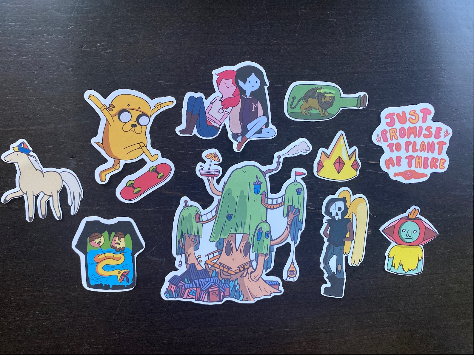 20 Pk Unique Adventure Time Stickers- Mix and Match - Etsy