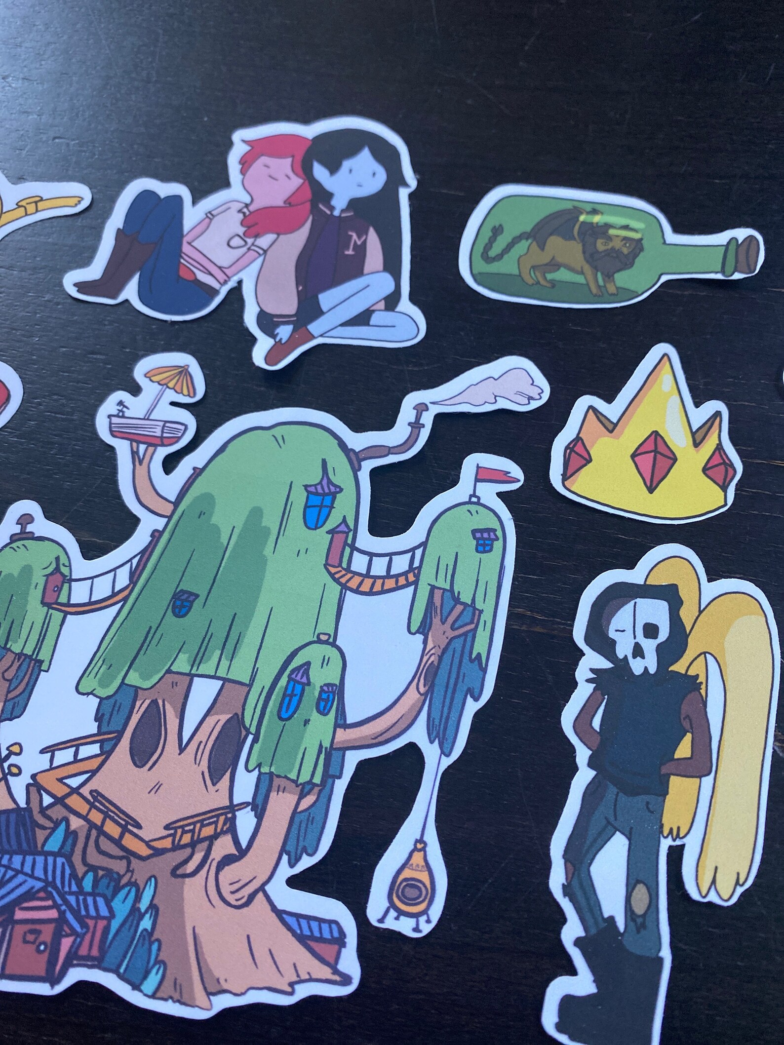 20 Pk Unique Adventure Time Stickers- Mix and Match - Etsy
