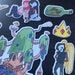 20 Pk Unique Adventure Time Stickers- Mix and Match - Etsy