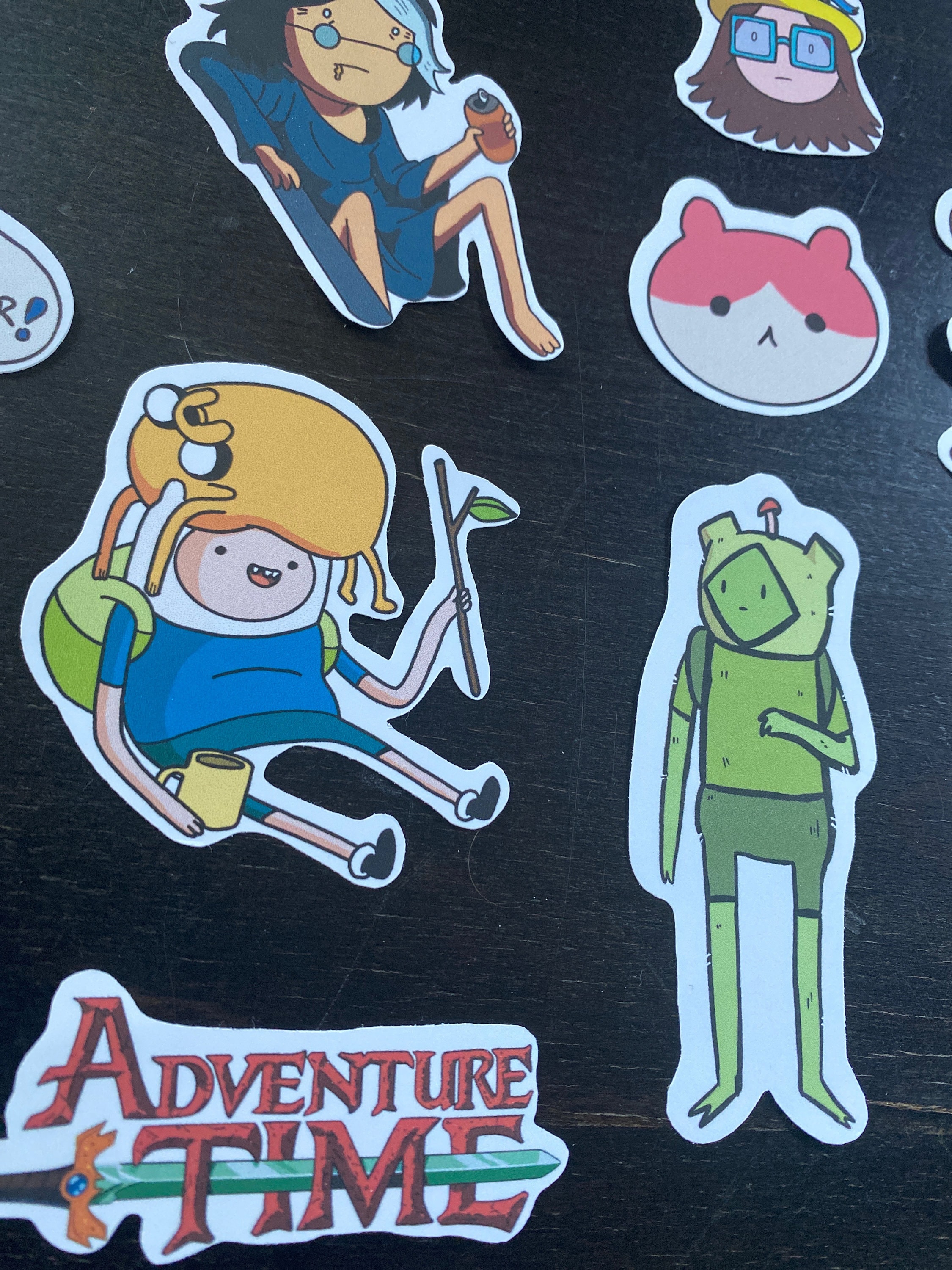 20 Pk Unique Adventure Time Stickers- Mix and Match - Etsy