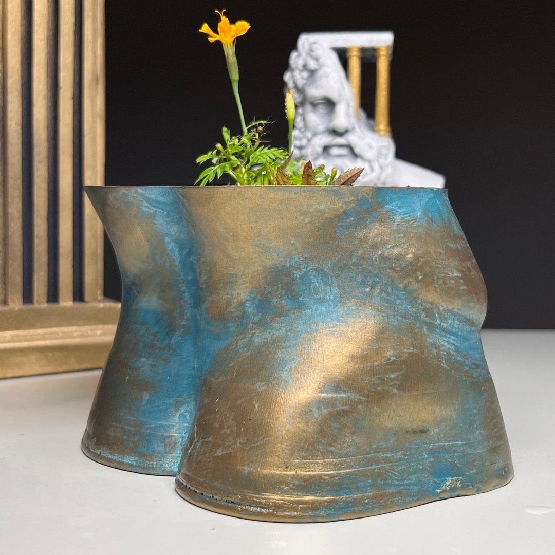 Male Body Flower Pot Large Size - Etsy